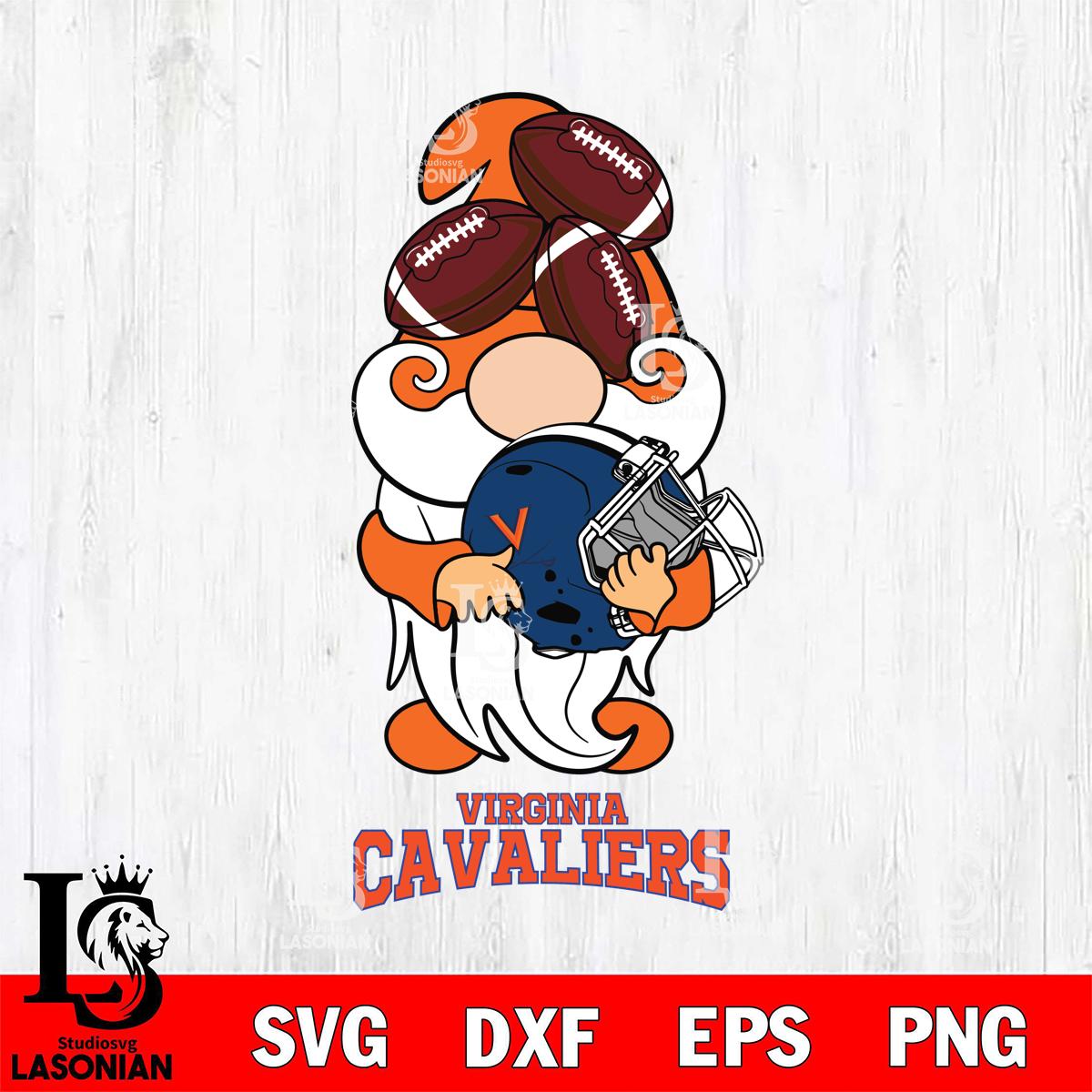 Virginia Cavaliers Gnomes Helmet – lasoniansvg