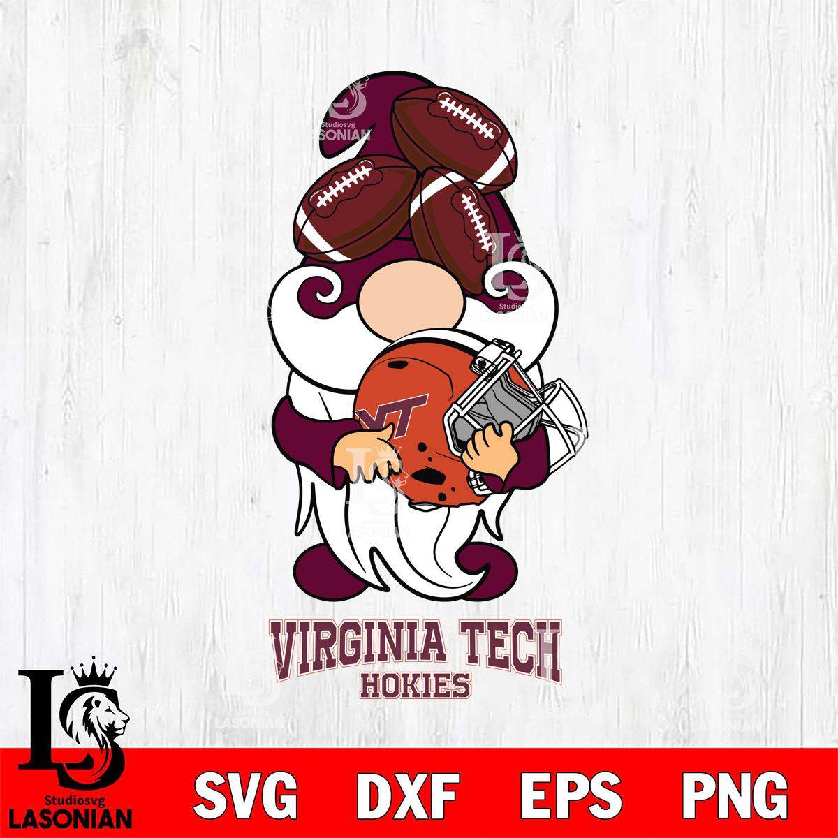 Virginia Tech Hokies Gnomes Helmet – lasoniansvg