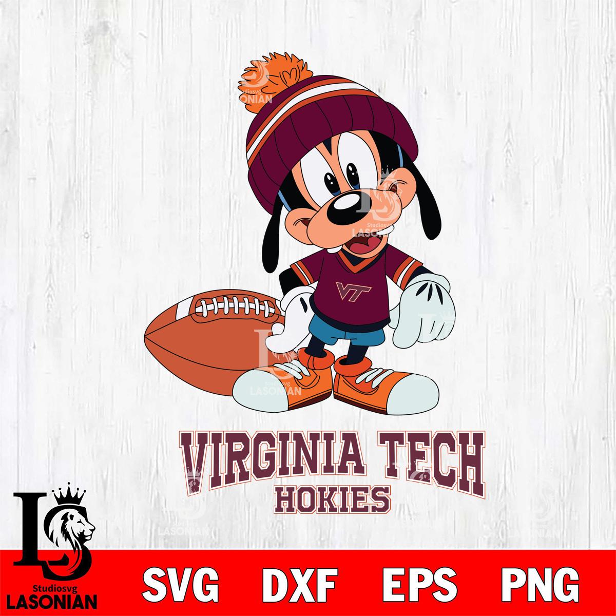 Virginia Tech Hokies Goofy Football – lasoniansvg