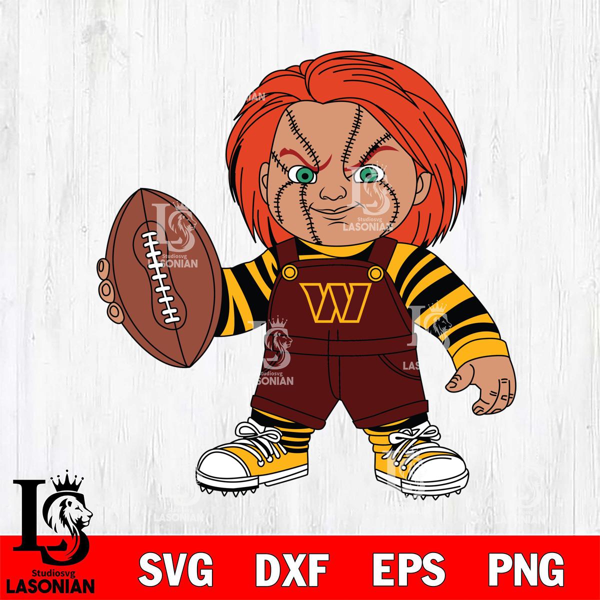 Washington Football Team Chucky Horror 12 – lasoniansvg