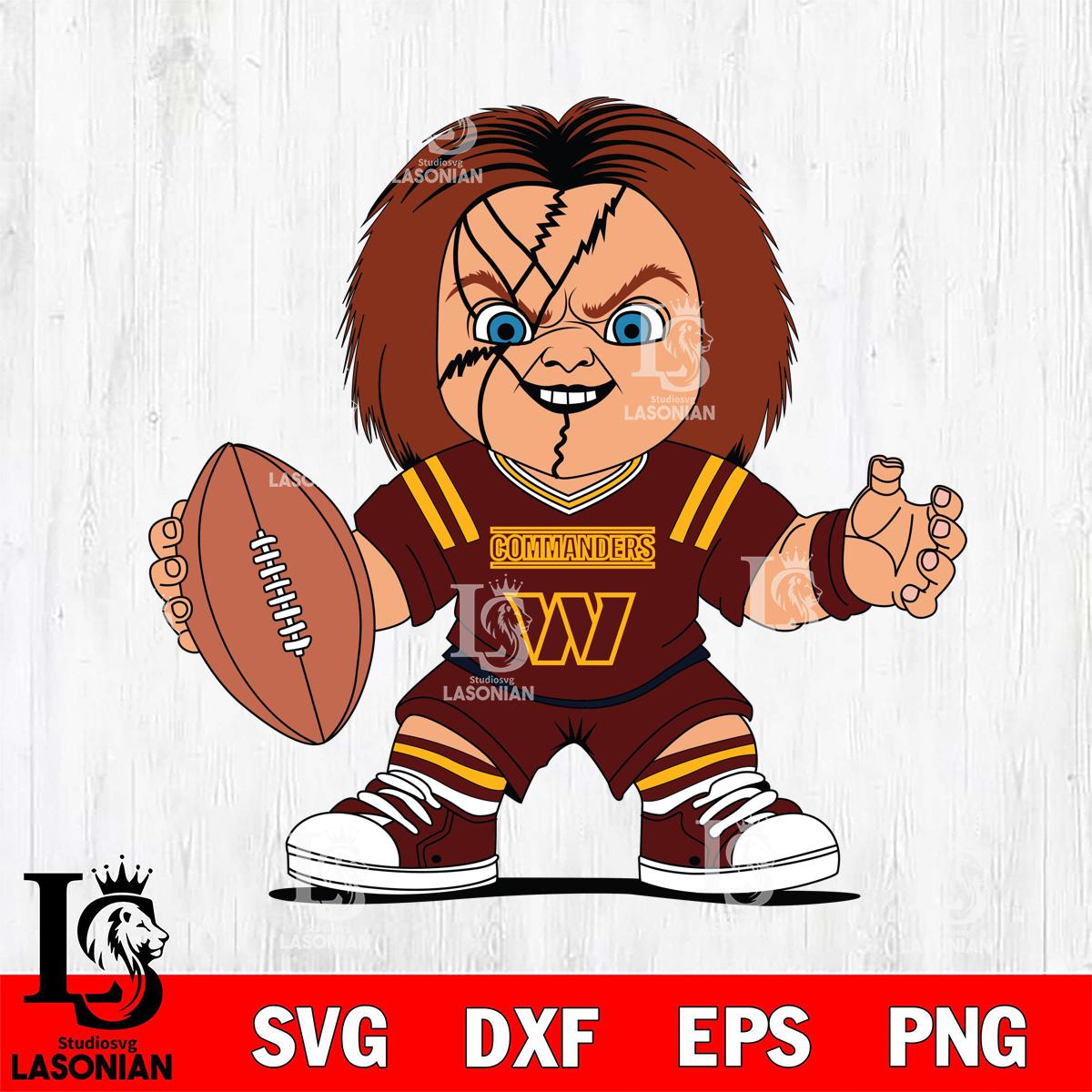 Washington Football Team Chucky Horror 2 – lasoniansvg