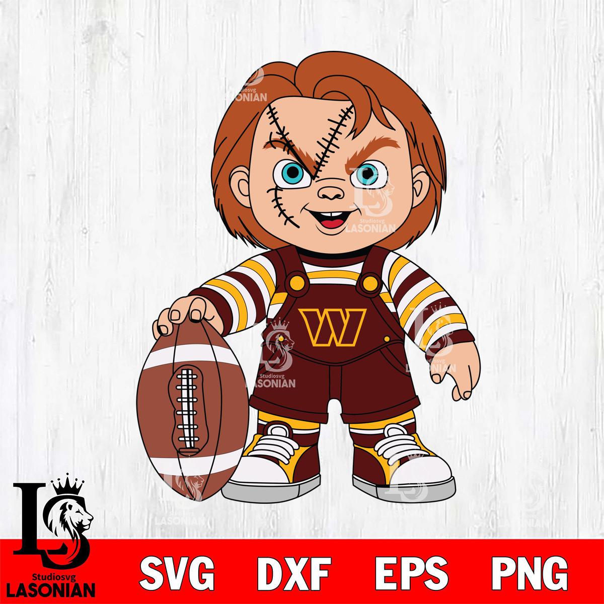 Washington Football Team Chucky Horror 7 – lasoniansvg