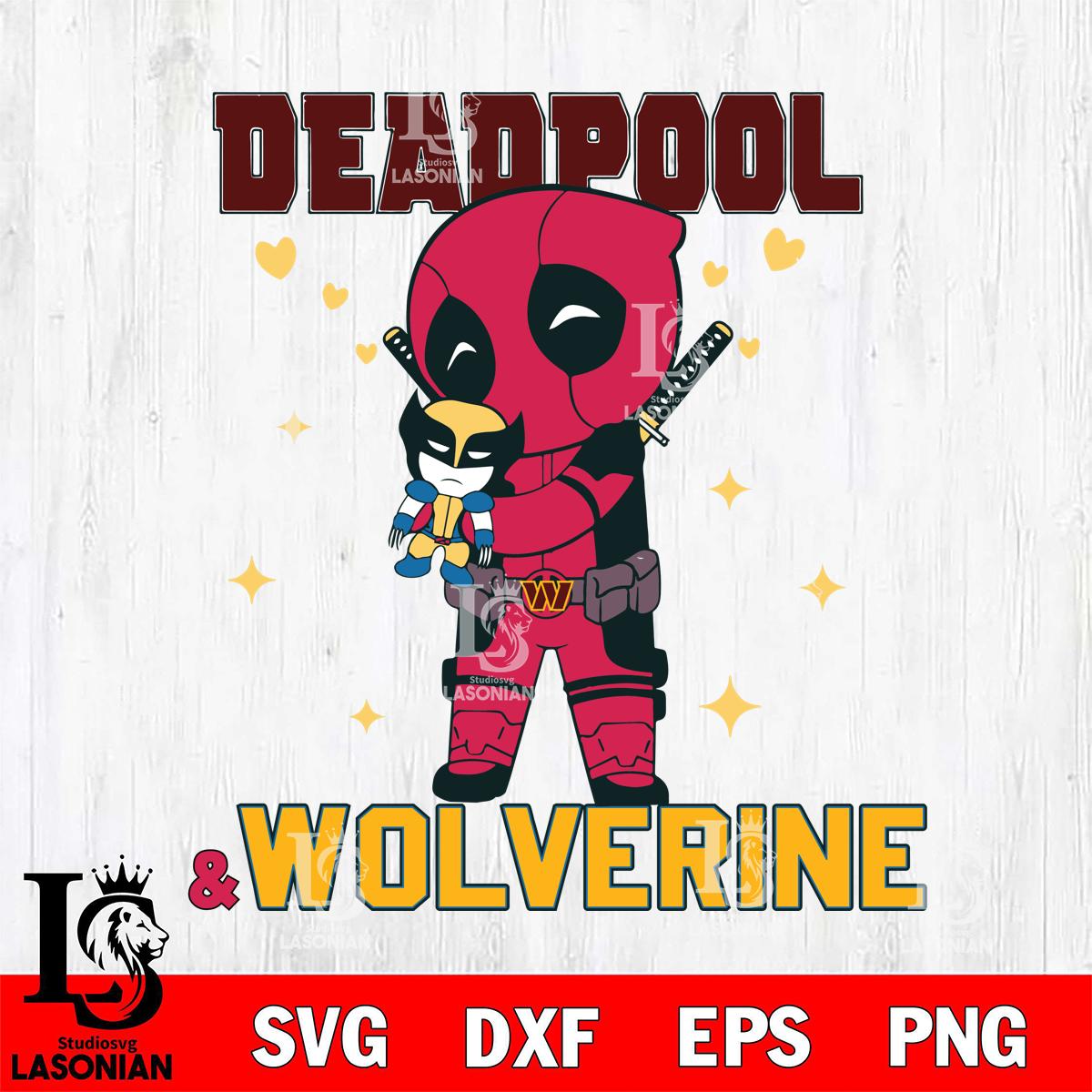 Washington Football Team Deadpool 5 Sport – lasoniansvg
