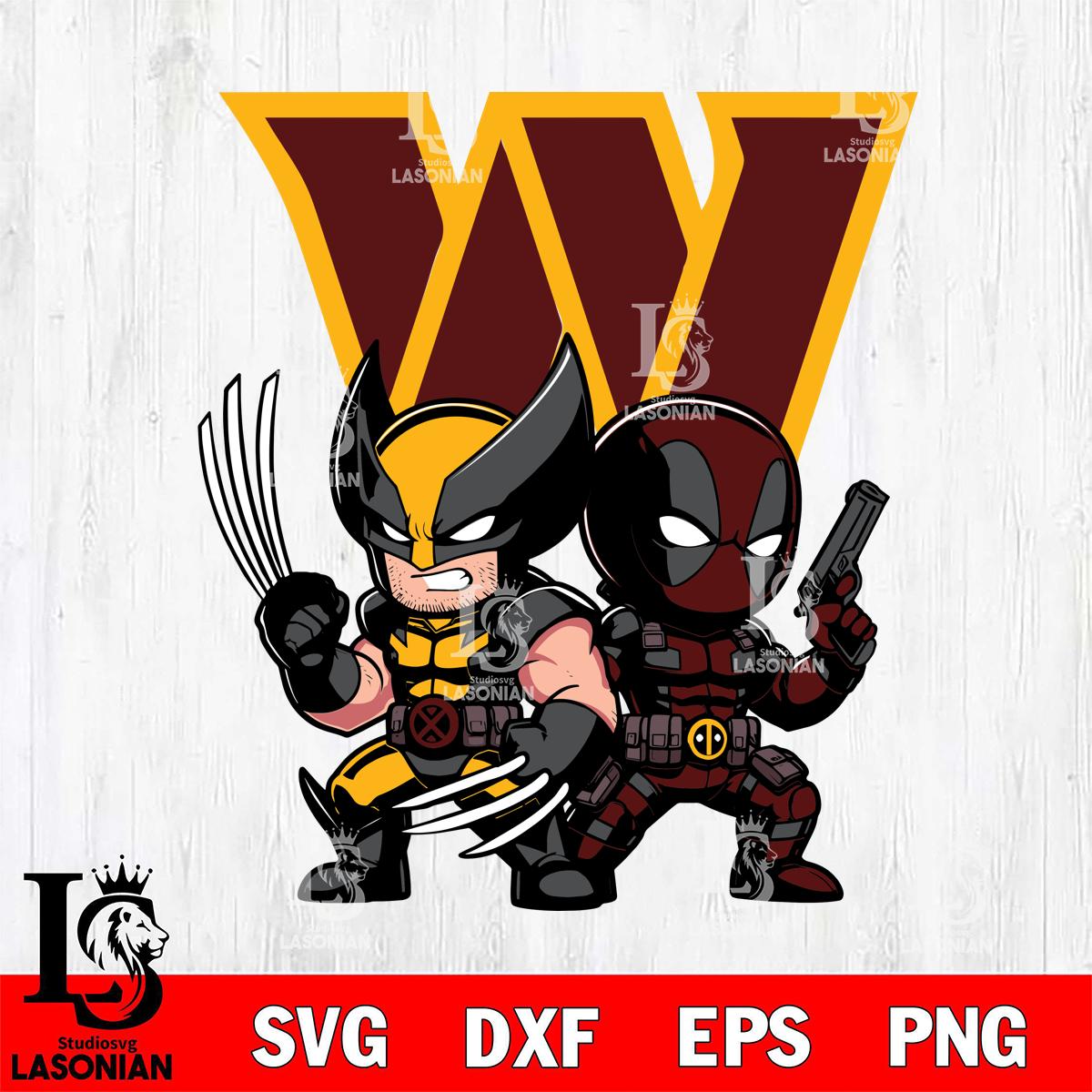 Washington Football Team Deadpool And Wolverine – lasoniansvg