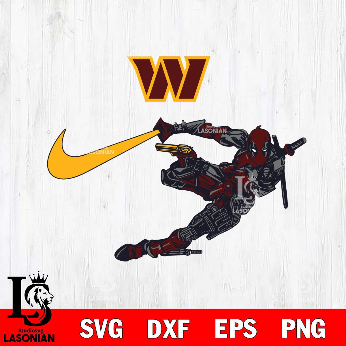 Washington Football Team Deadpool Nike – lasoniansvg
