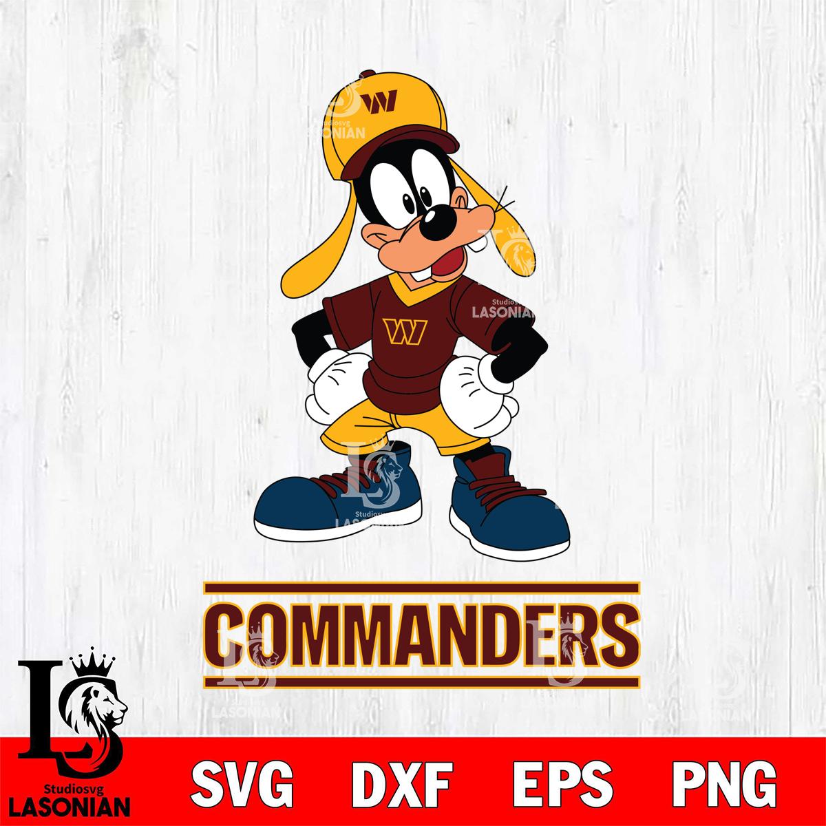 Washington Football Team Goofy Football – lasoniansvg