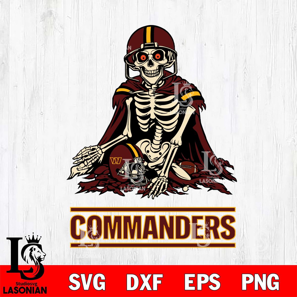 Washington Football Team Skeleton Football 3 – lasoniansvg