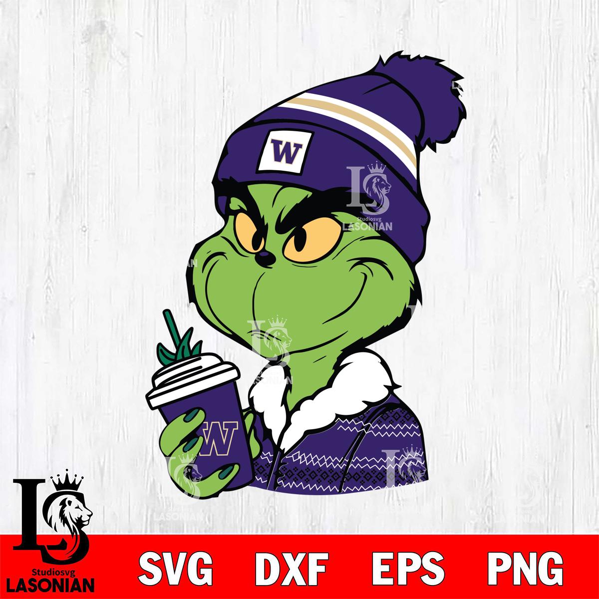 Washington Huskies Boujee Grinch – lasoniansvg