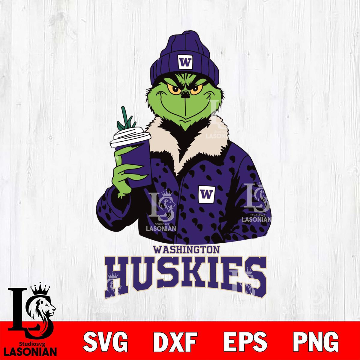 Washington Huskies Grinch Christmas – lasoniansvg