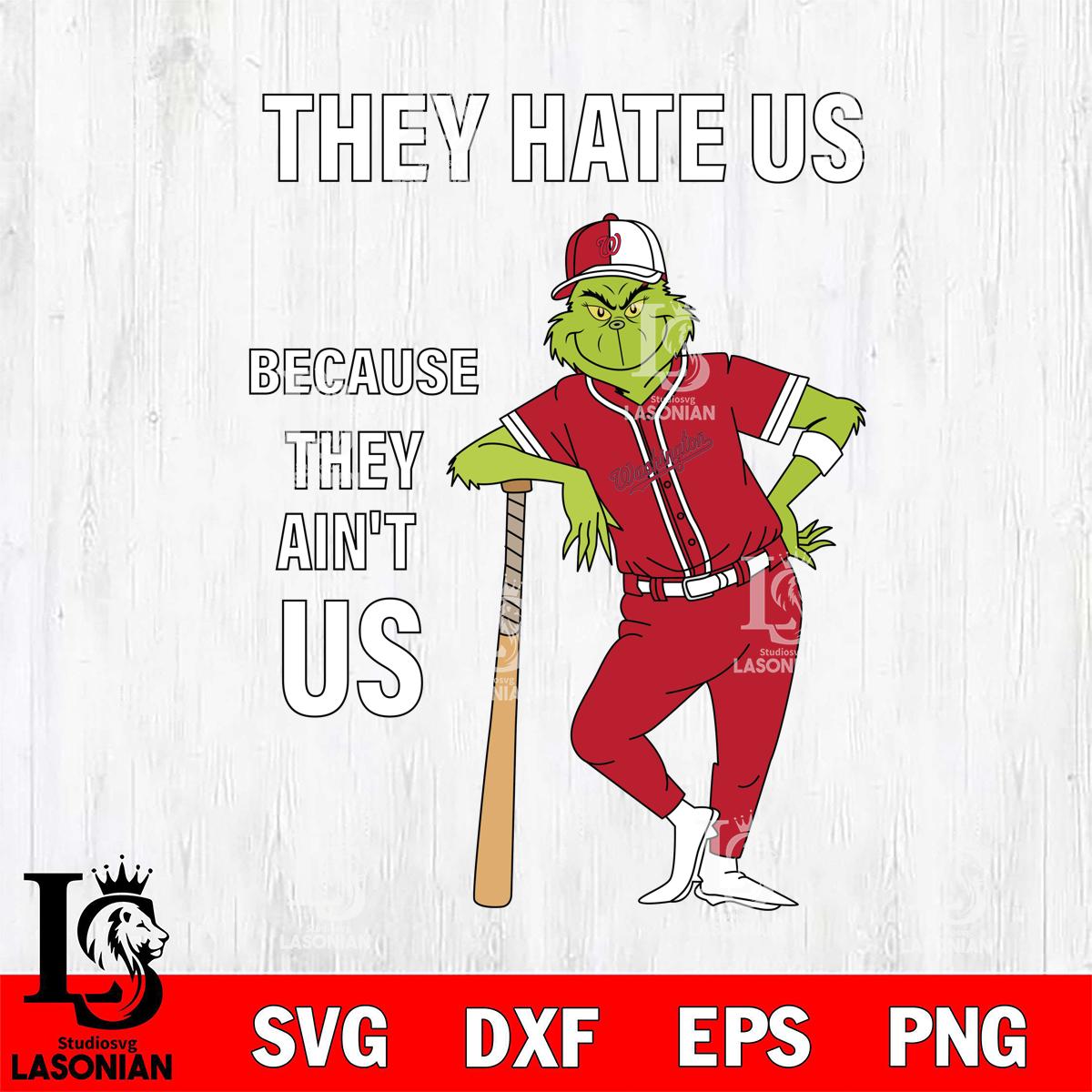 Washington Nationals Grinch Baseball Funny – lasoniansvg