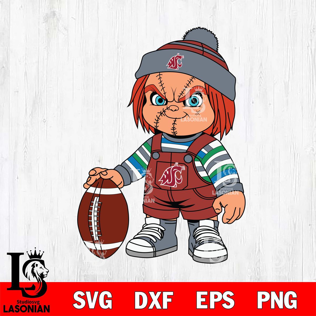 Washington State Cougars Chucky Horror 6 – lasoniansvg