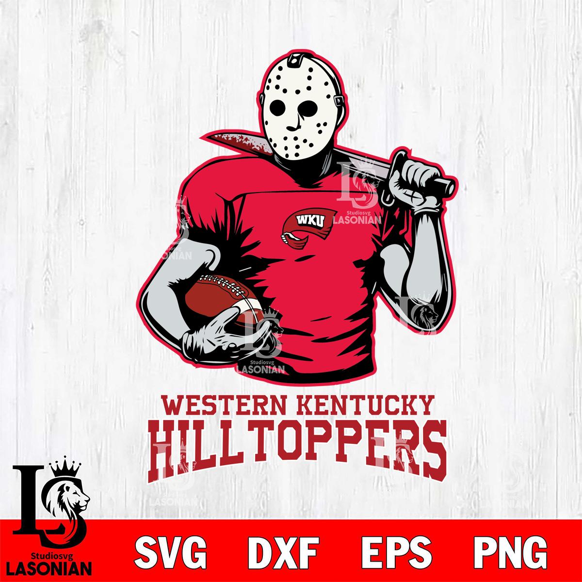 Western Kentucky Hilltoppers Jason Voorhees 9 – lasoniansvg