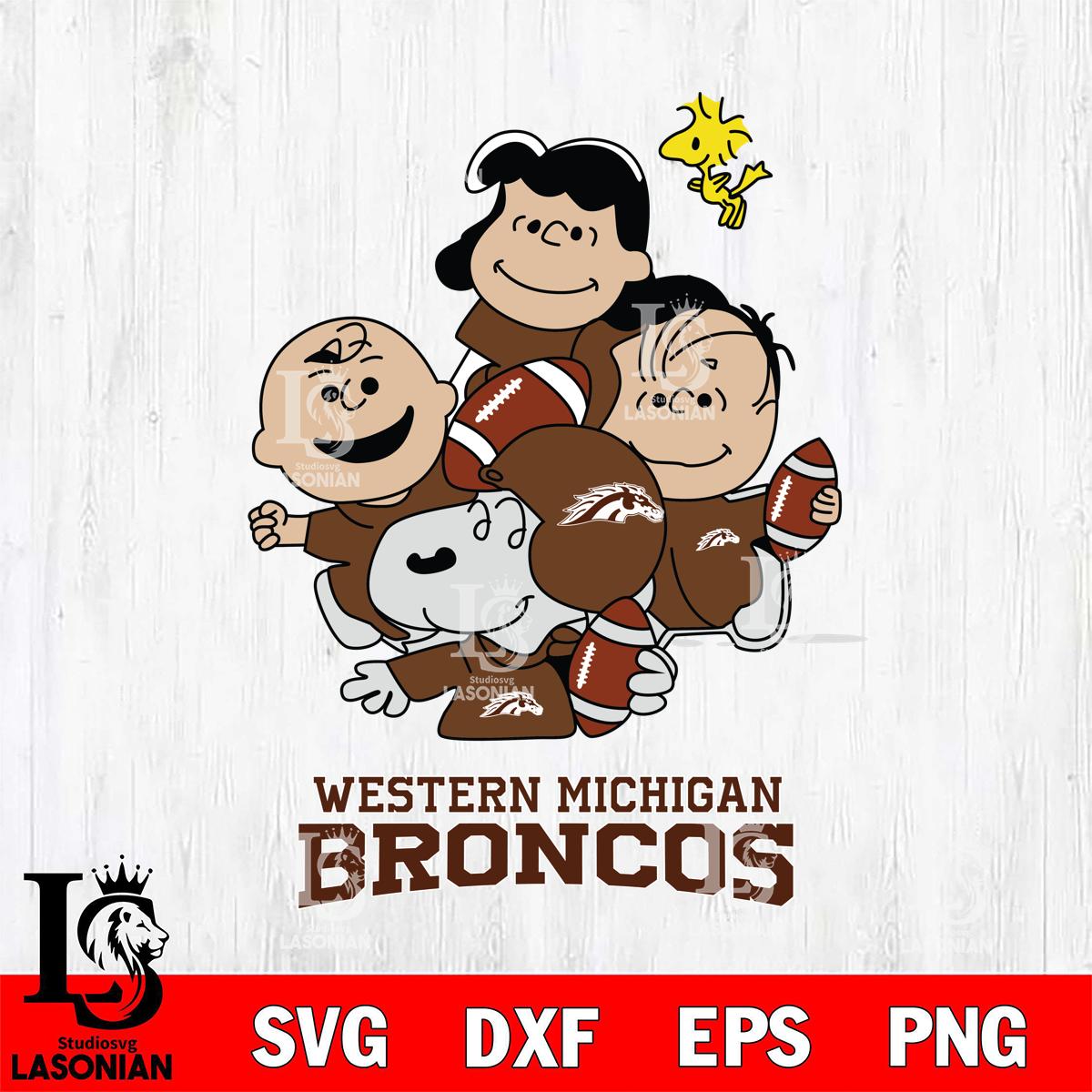 Western Michigan Broncos Snoopy Sport 4 – lasoniansvg