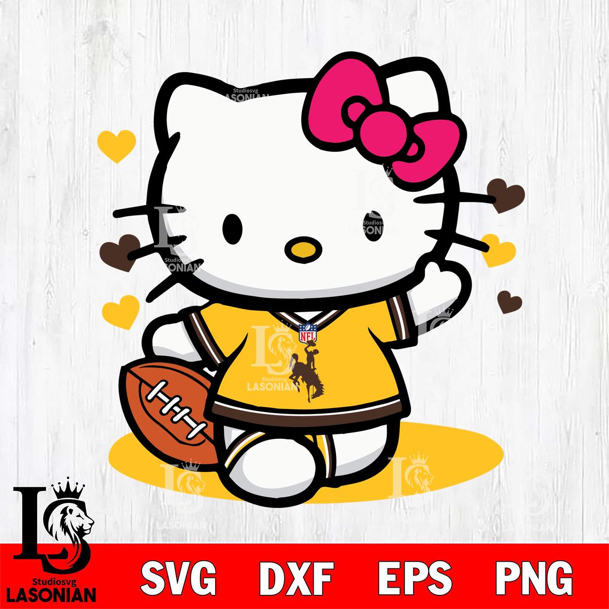 Wyoming Cowboys Hello Kitty sport 10 – lasoniansvg