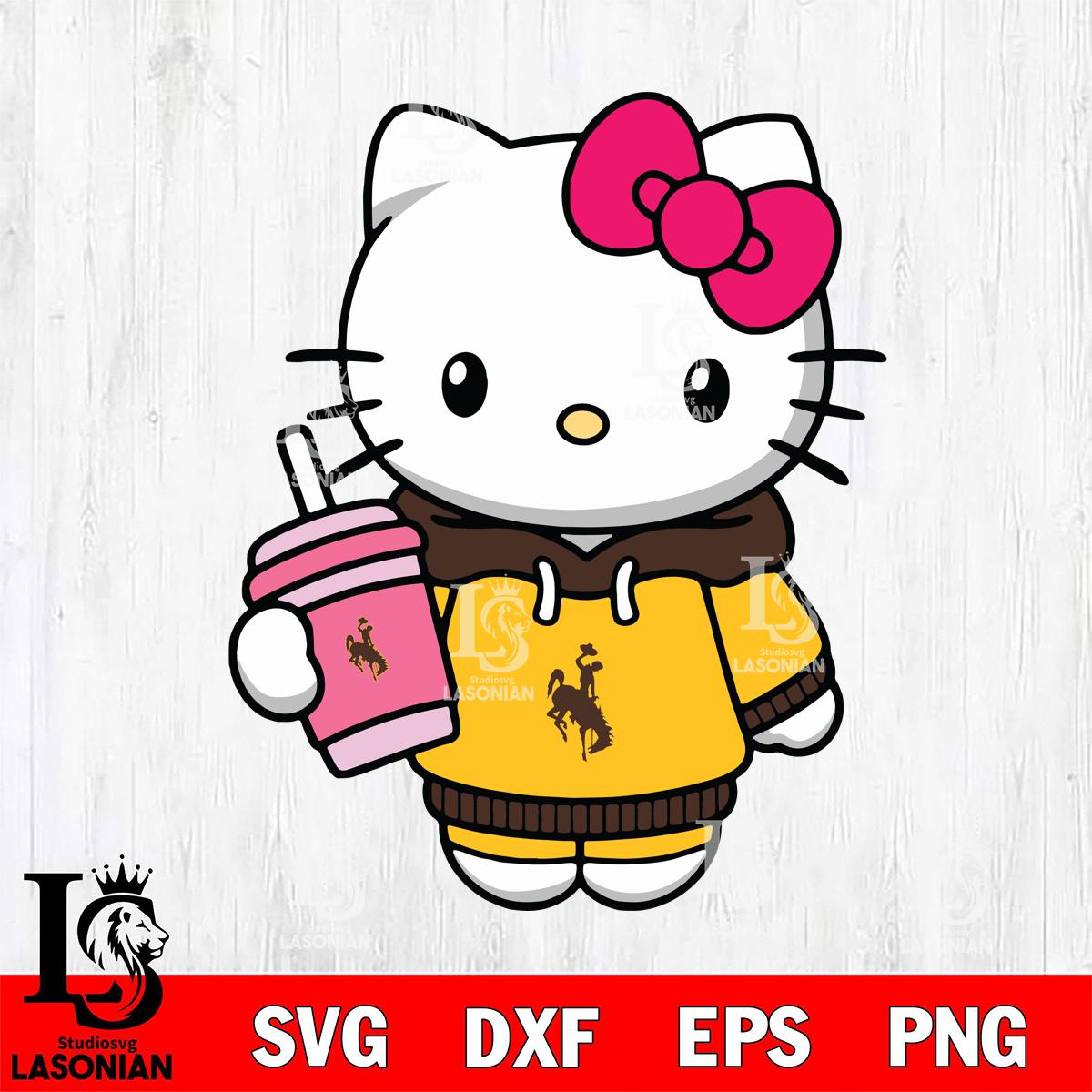 Wyoming Cowboys Pretty Hello Kitty – lasoniansvg