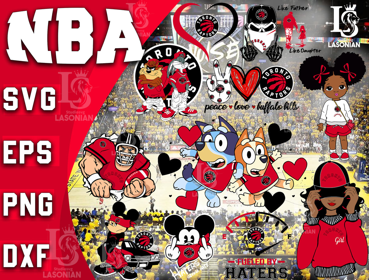 Toronto Raptors bundle svg NBA bundle svg, bundle 12 file ramdoom NBA ...