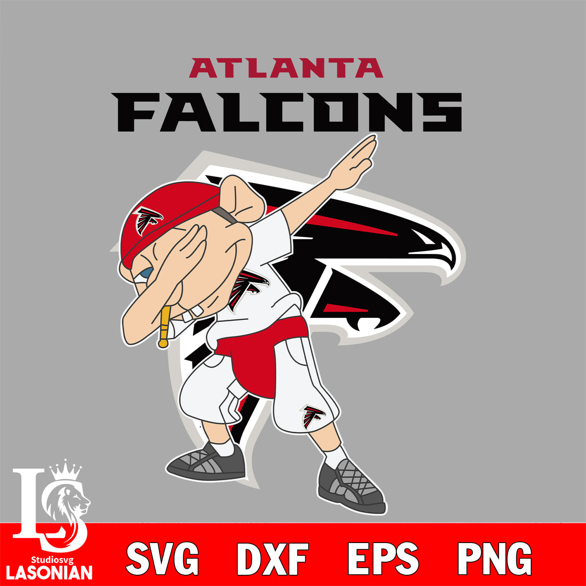Atlanta Falcons NFL Football Jeffy Dabbing Sports For Fans svg, NFL sv ...