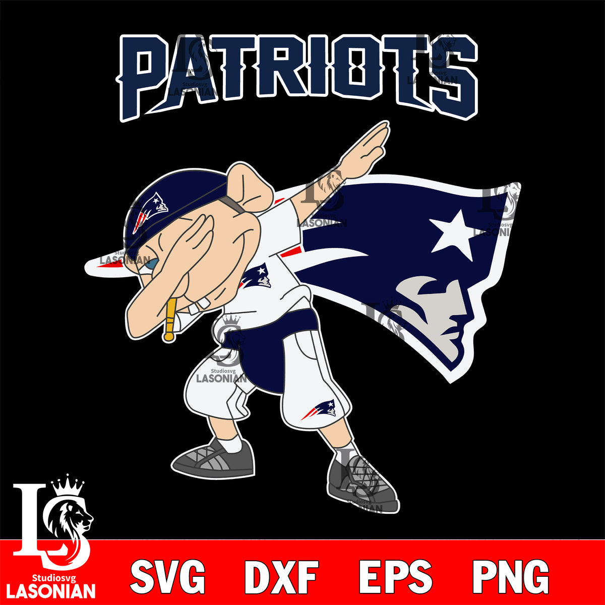 New England Patriots NFL Football Jeffy Dabbing Sports For Fans svg, N ...
