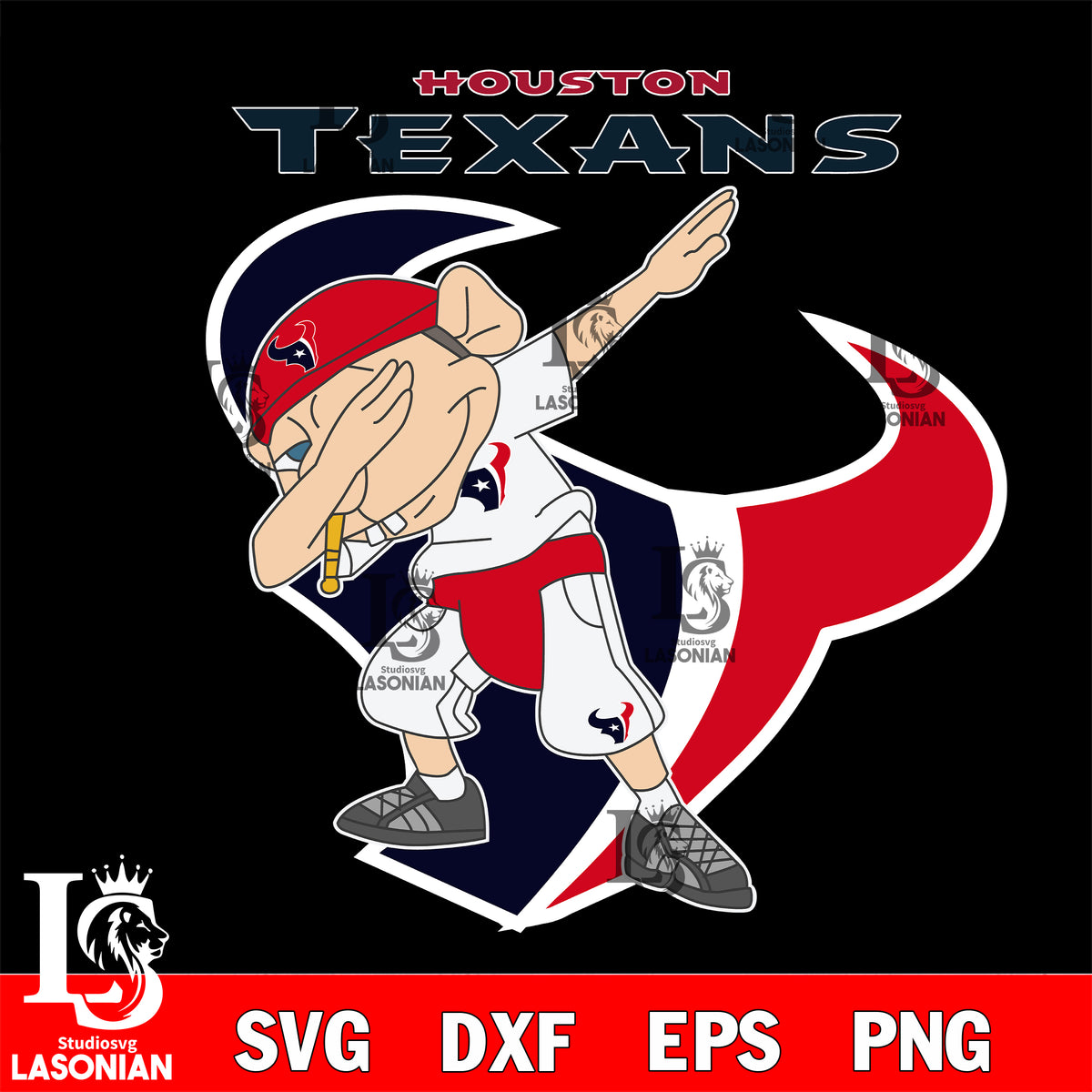 Houston Texans NFL Football Jeffy Dabbing Sports For Fans svg, NFL svg ...