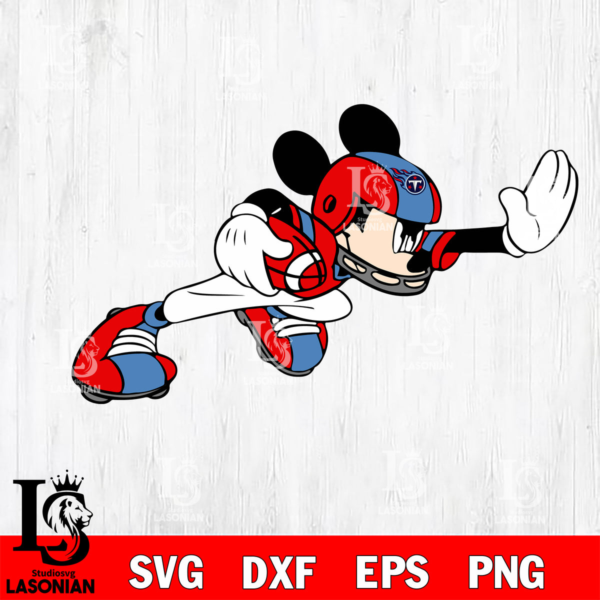 Disney Mickey Mouse Tennessee Titans SVG , NFL svg,eps,dxf,png file, d ...
