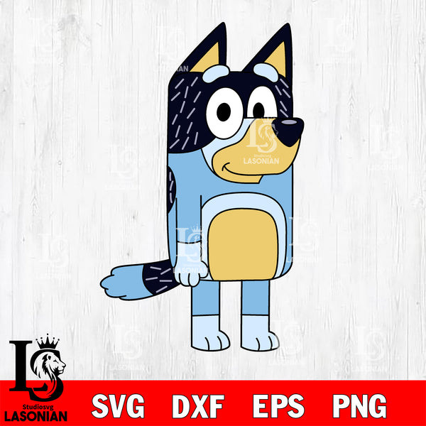 Bluey svg dxf eps png file, Digital Download , Instant Download ...