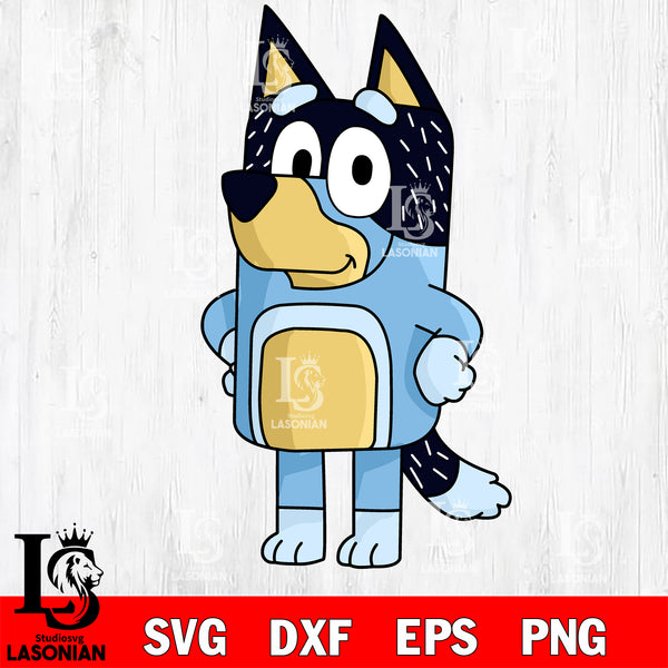 Bluey svg dxf eps png file, Digital Download , Instant Download ...