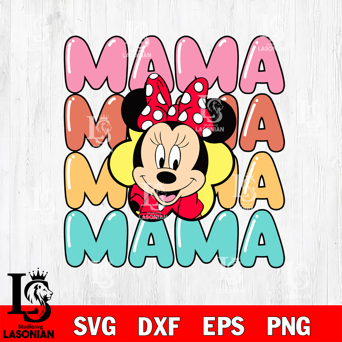 Mickey MAMA svg eps dxf png file , Mother day – lasoniansvg