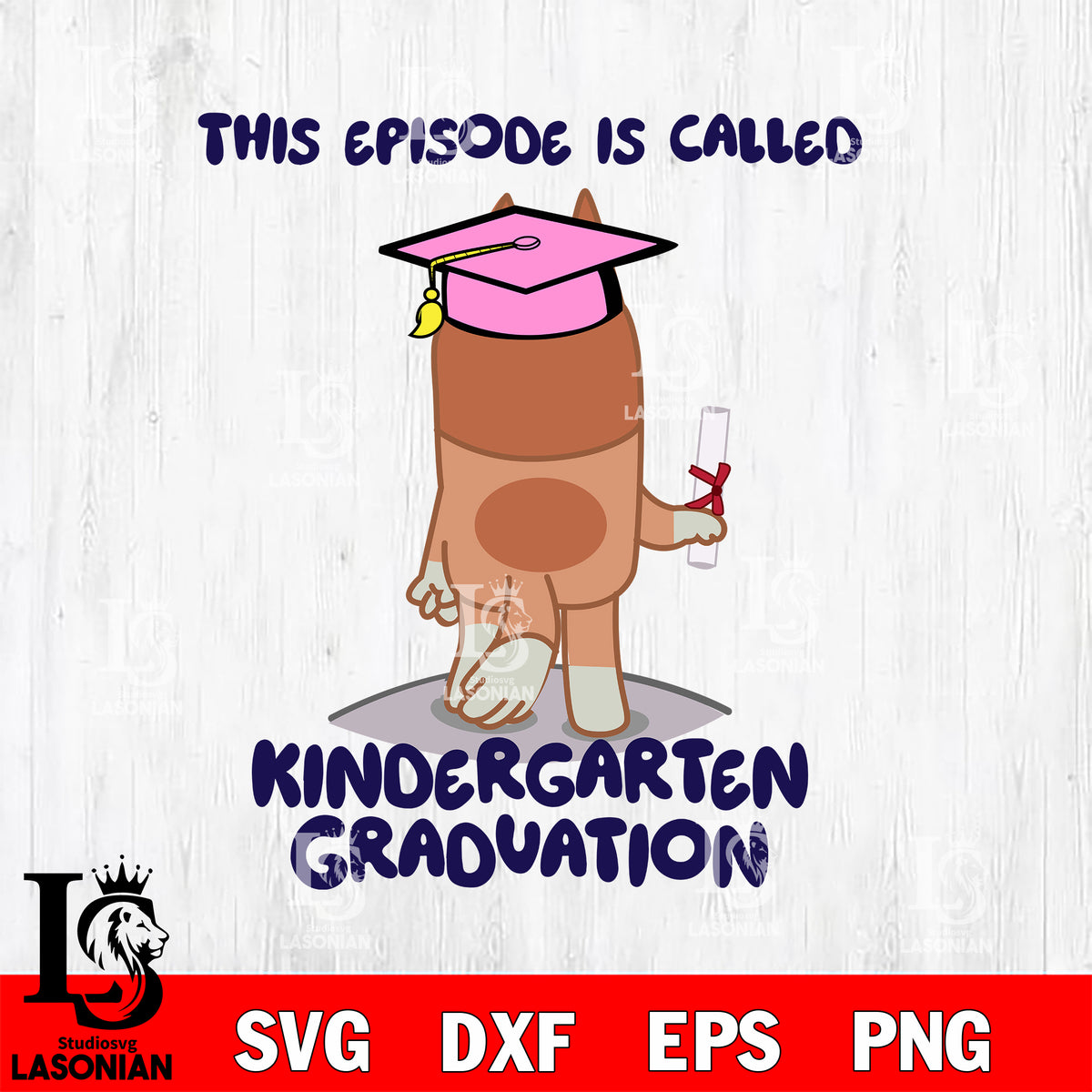 This episode is called Kindergarten Graduation svg dxf eps png file ...