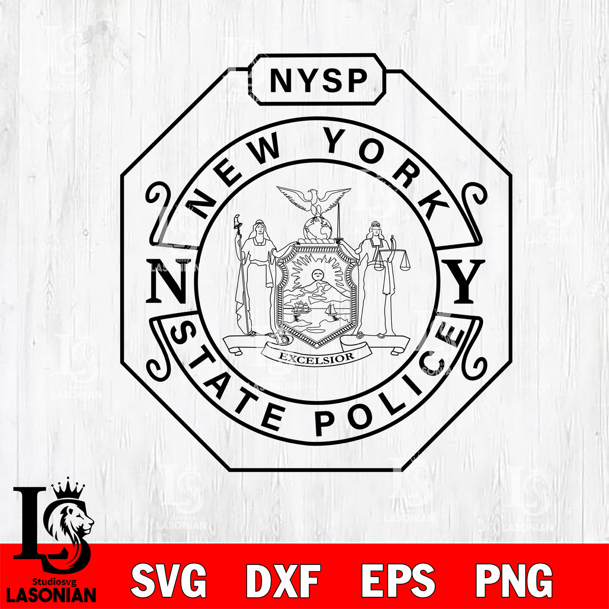 New York State Police svg, NYSP badge svg eps png dxf file ,Logo Police ...