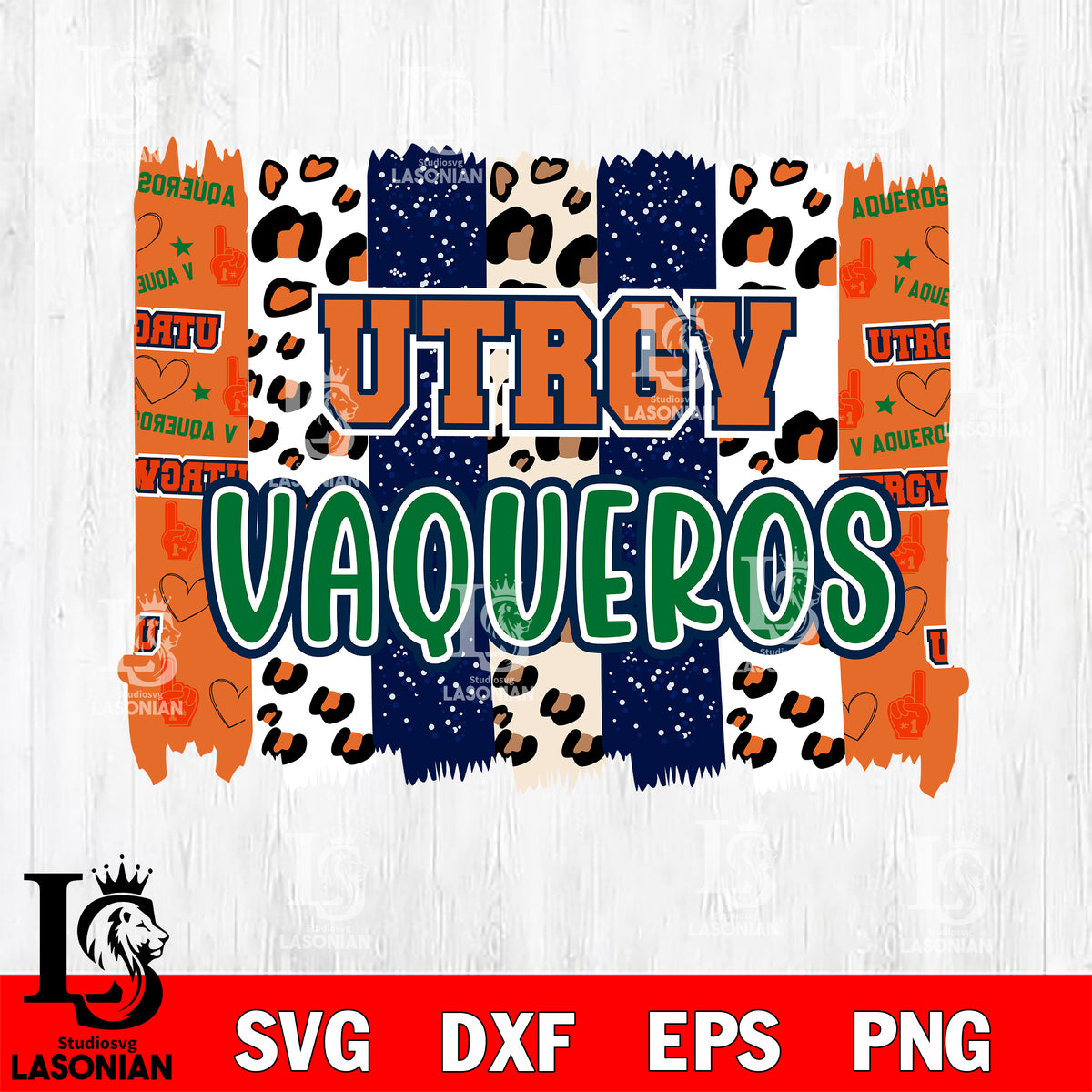 UTRGV vaqueros – lasoniansvg