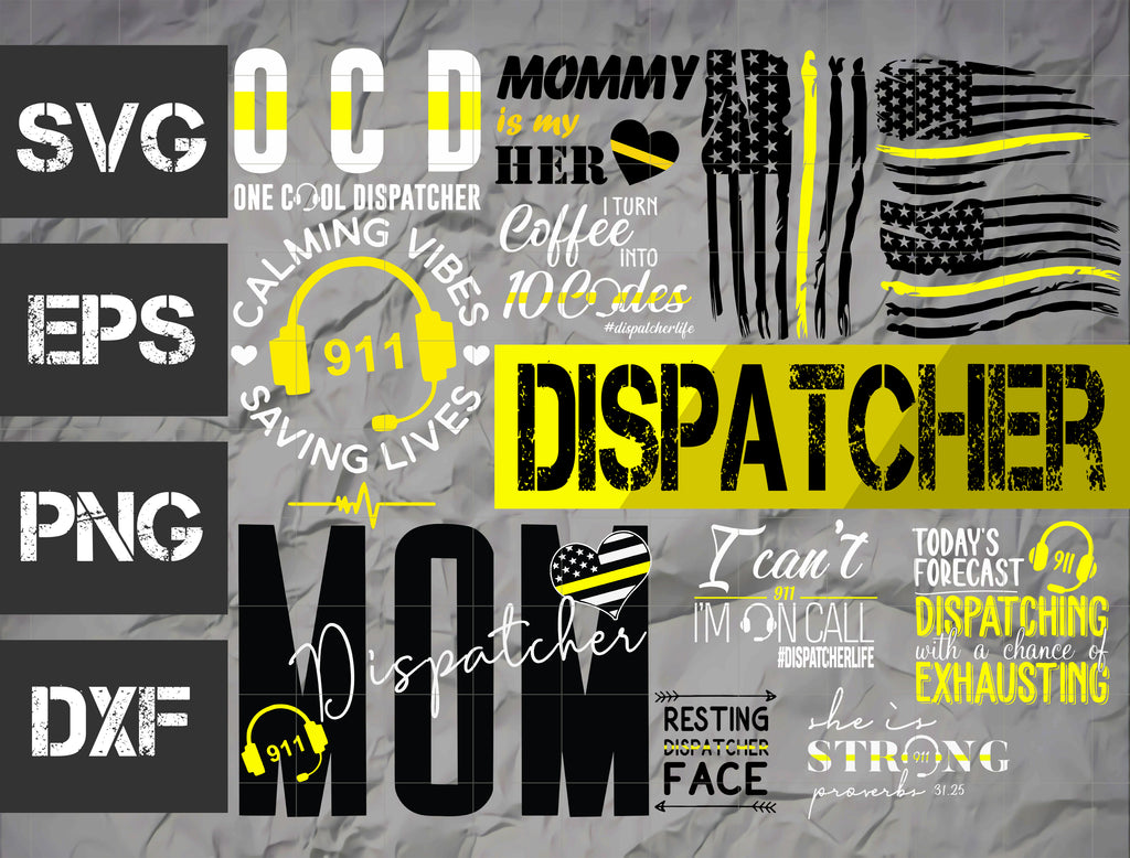 36 bundle Dispatcher vector random new svg eps dxf png file – lasoniansvg