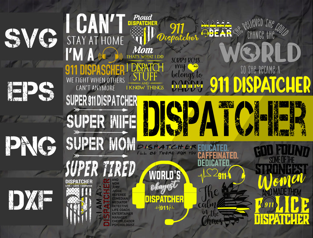 40 bundle Dispatcher vector random new svg eps dxf png file – lasoniansvg