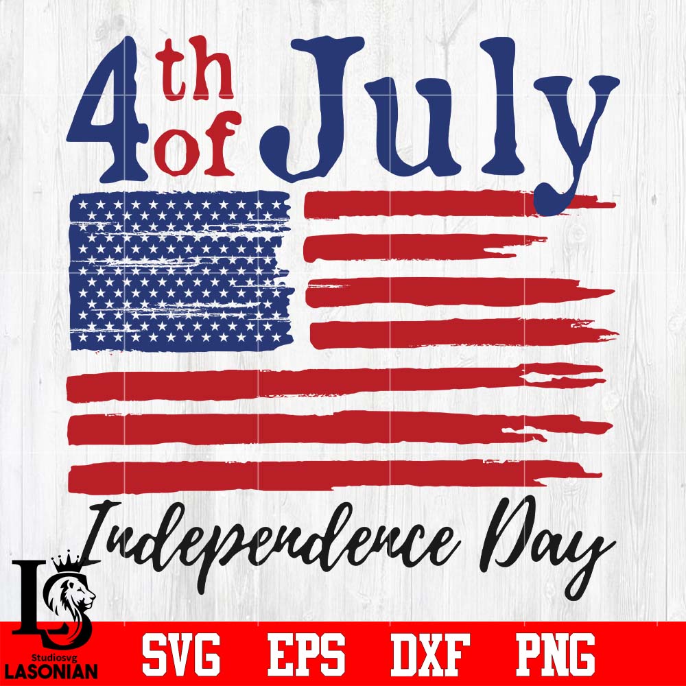 4th of july flag America Independence Day svg eps dxf png file ...