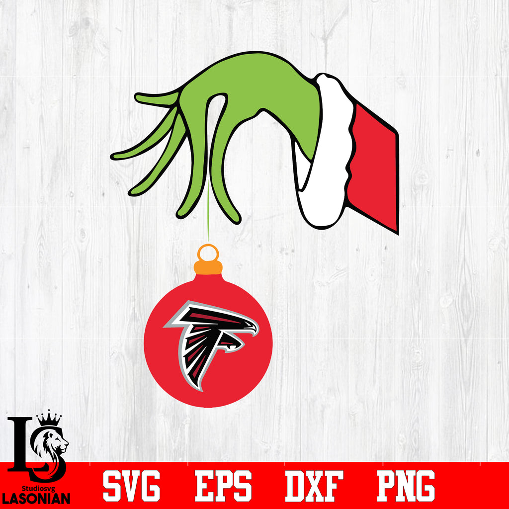 Atlanta Falcons Grinch svg eps dxf png file – lasoniansvg