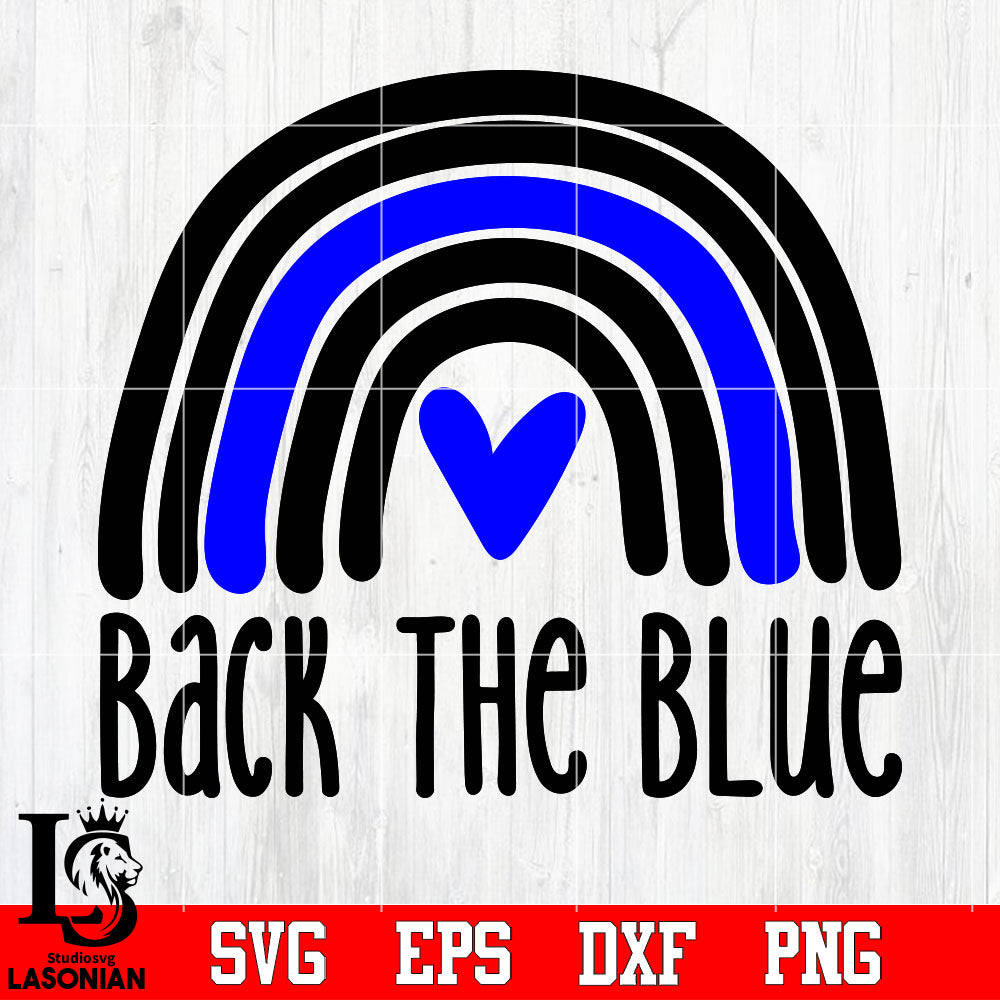 Back the blue Svg Dxf Eps Png file – lasoniansvg