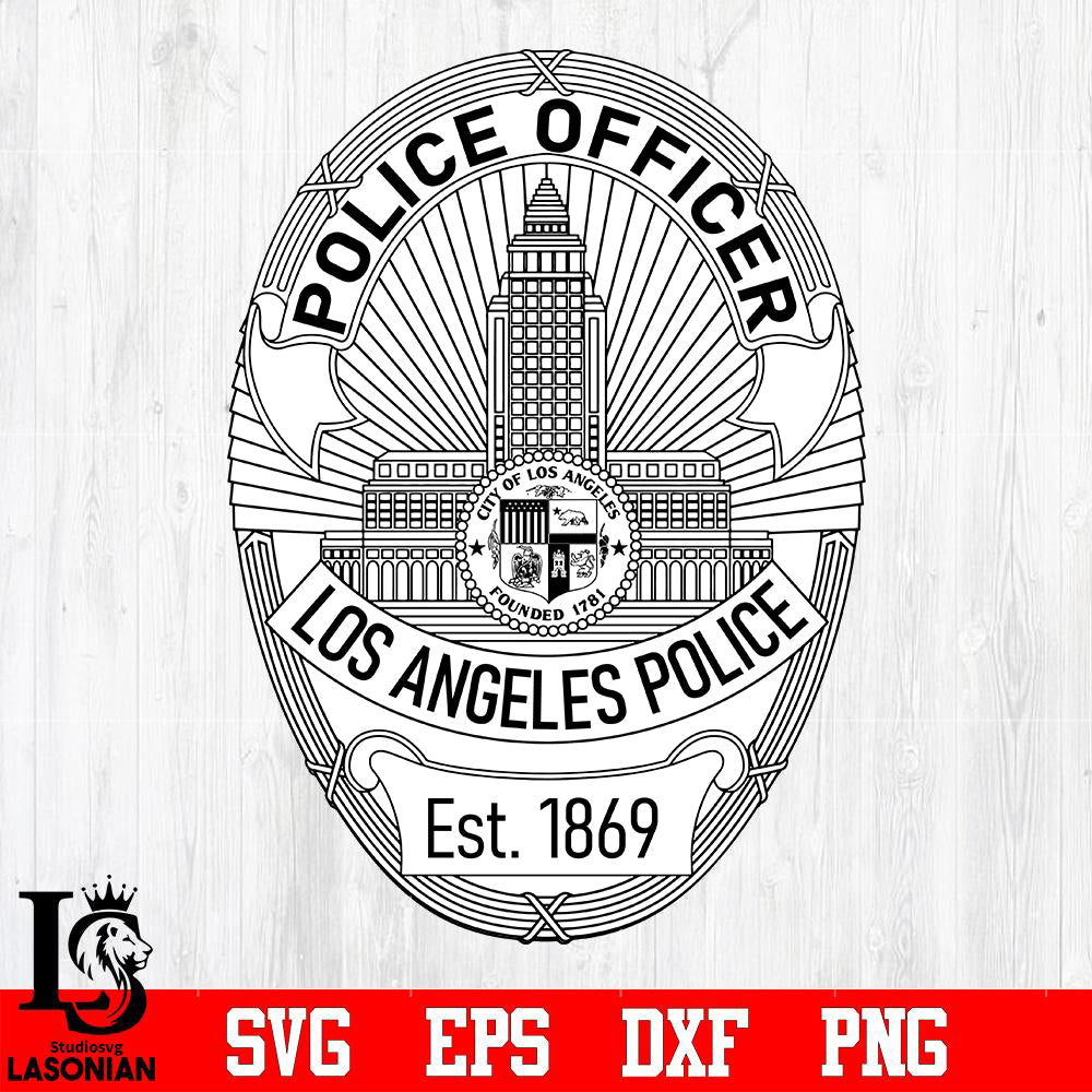 Lapd Detective Badge