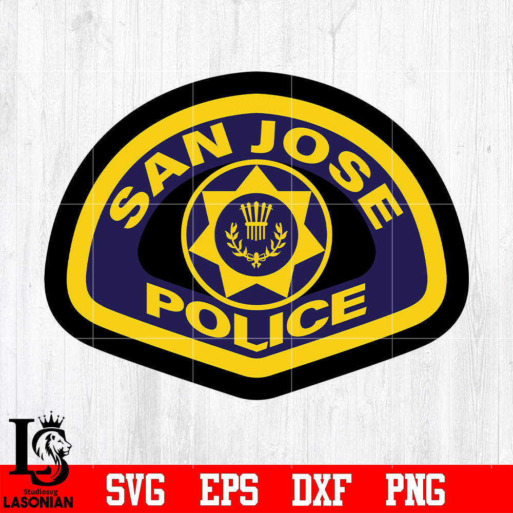 San Jose Badge California San Jose Fire Dept Patch – Police And