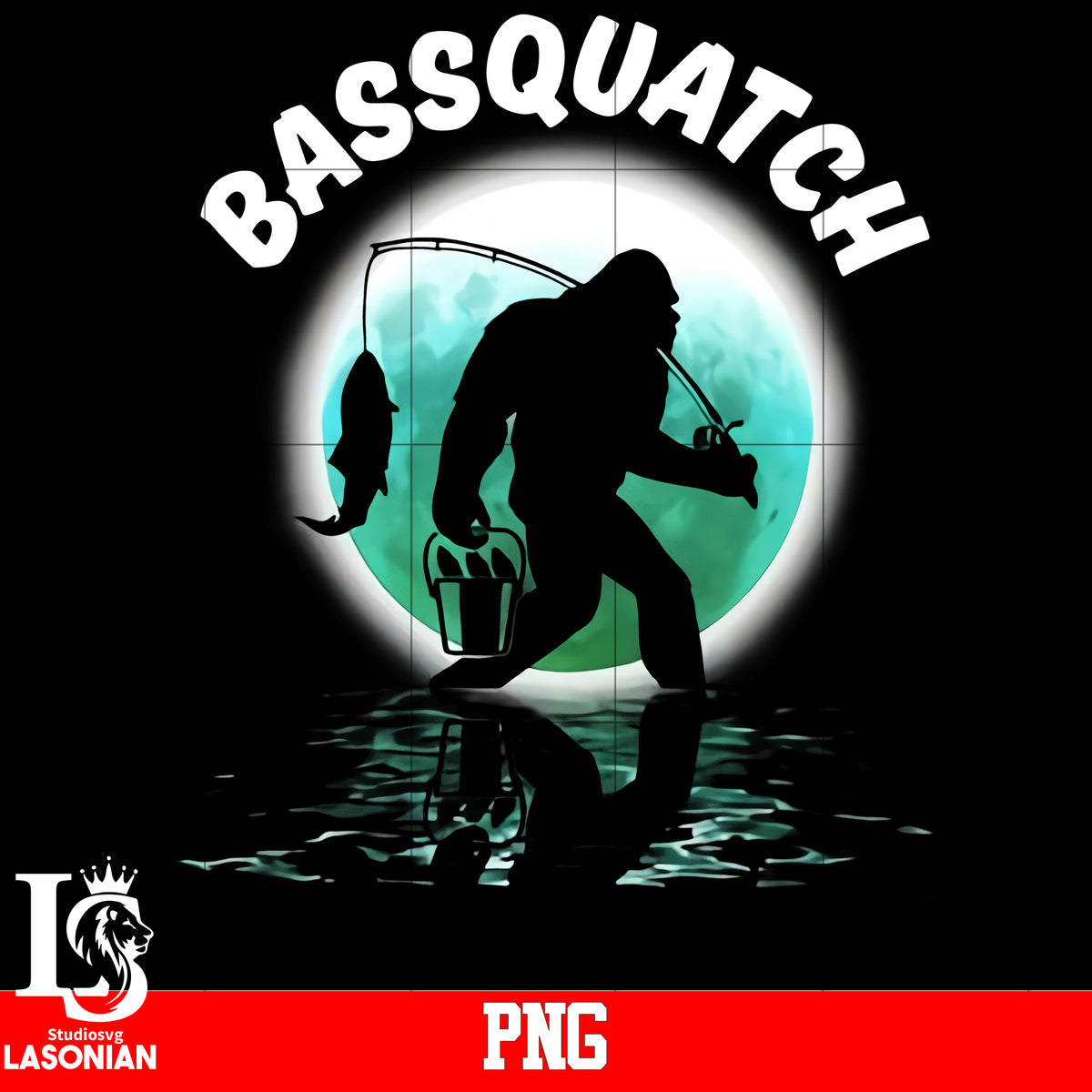 Bassquatch PNG file – lasoniansvg