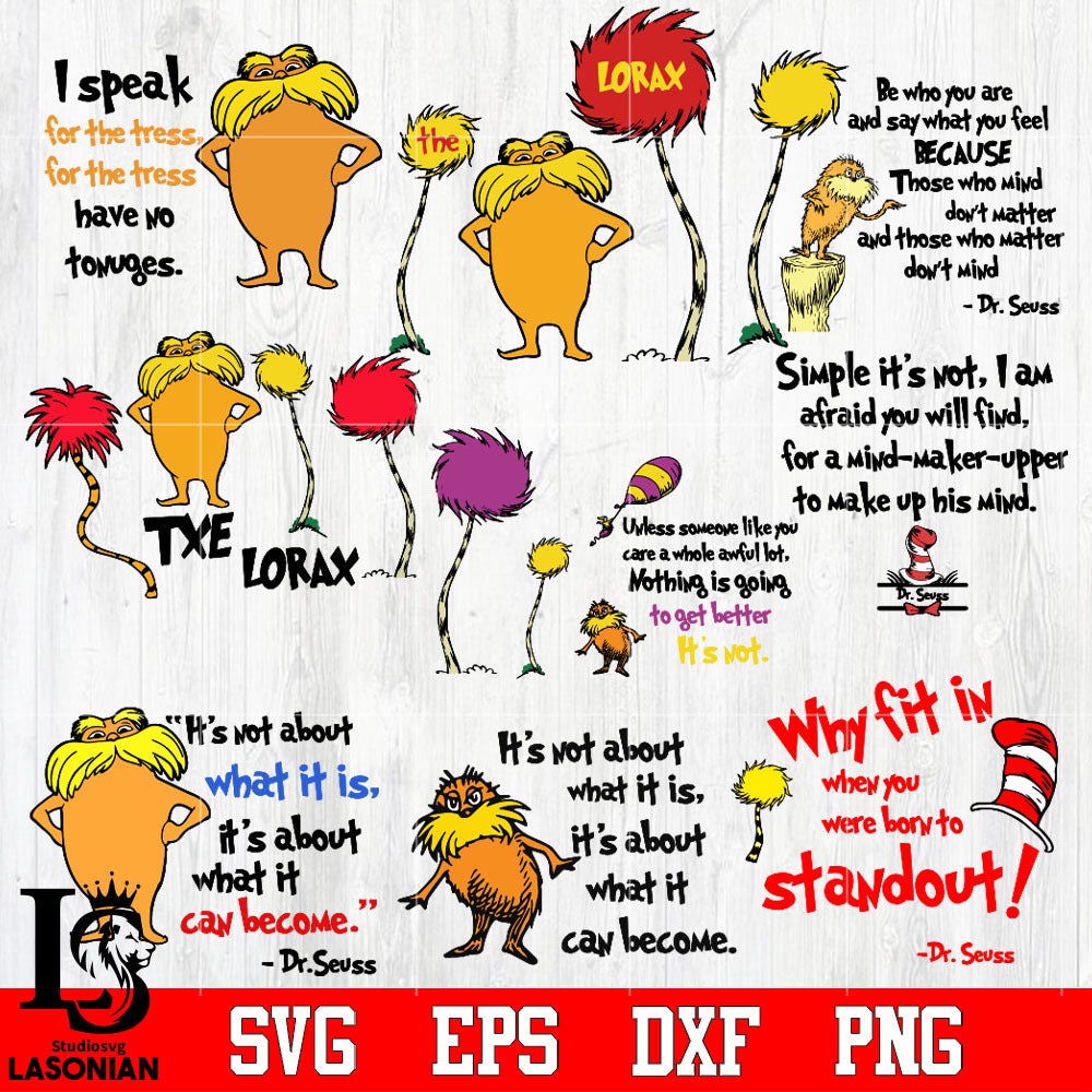Bundle Dr seuss bundle svg, dr seuss svg, dr seuss quotes Svg Dxf Eps ...