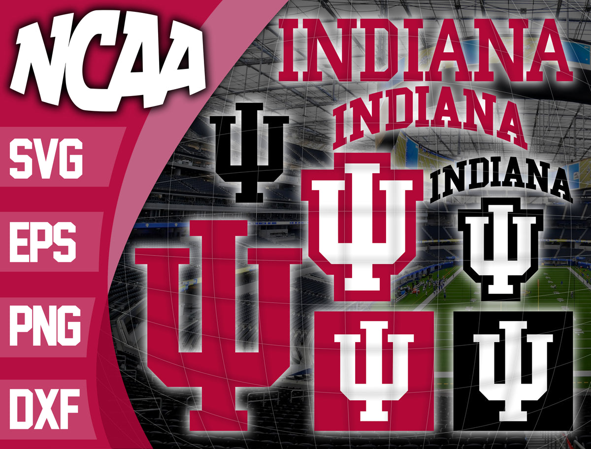 Bundle Logo Indiana Hoosiers svg eps dxf png file – lasoniansvg