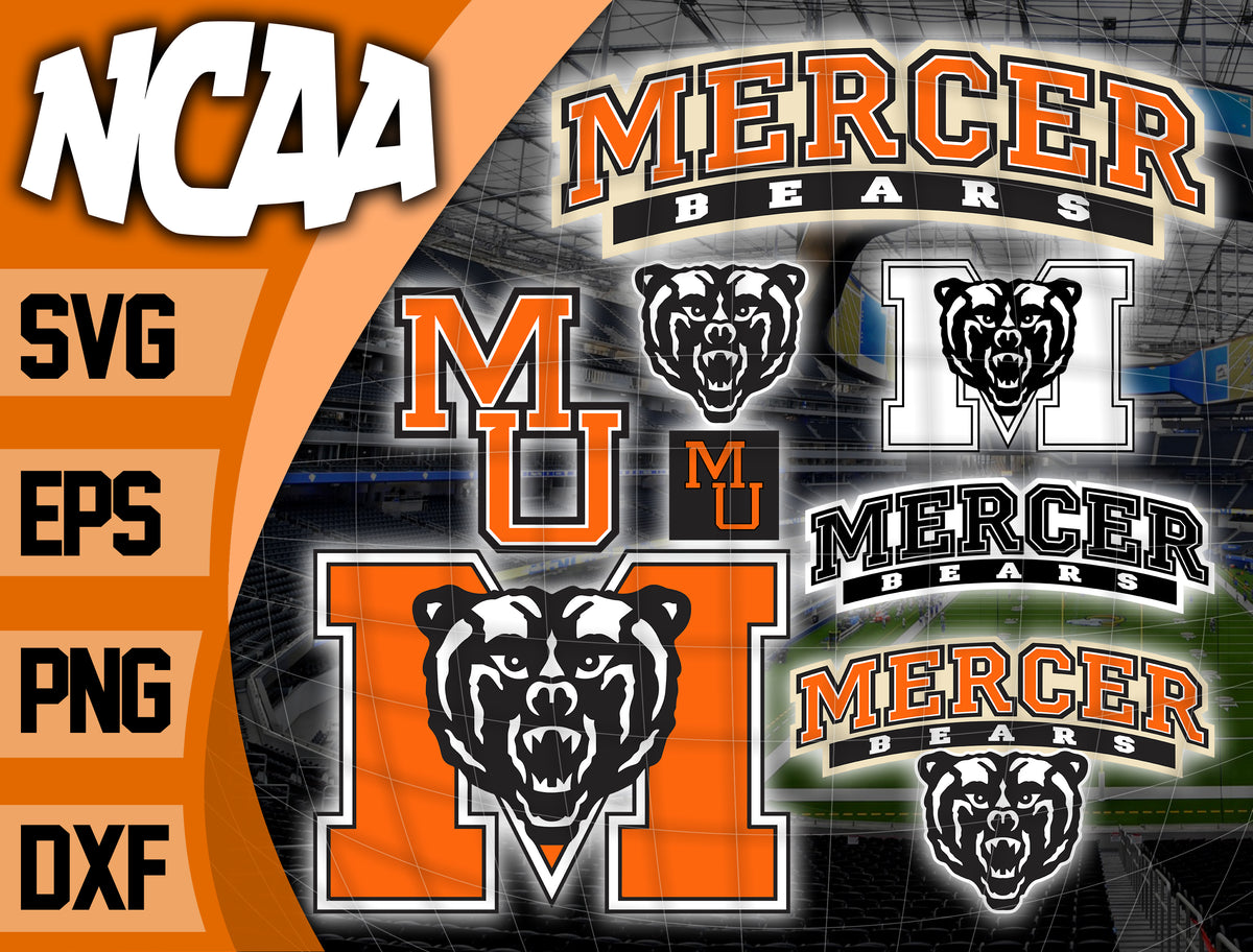 Bundle Logo Mercer Bears svg eps dxf png file , Bundle NCAA – lasoniansvg