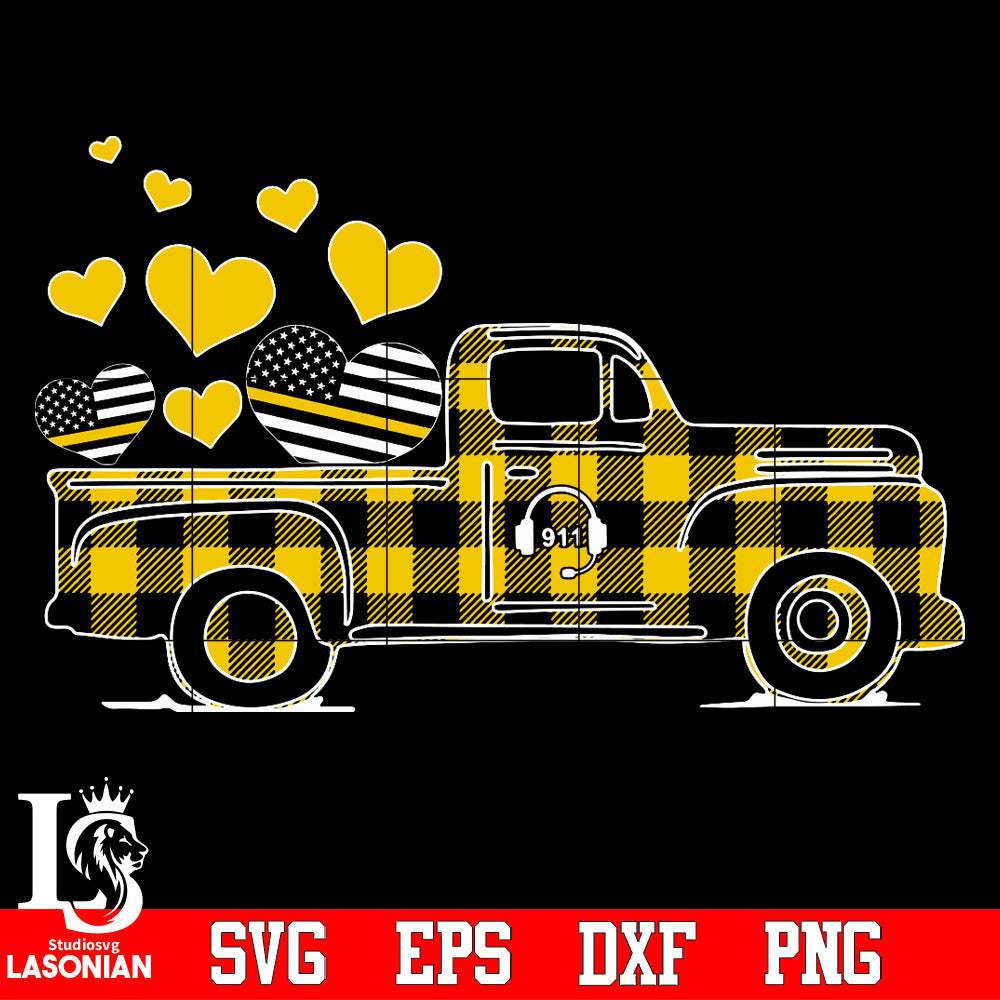 Car dispatcher heart Svg Dxf Eps Png file – lasoniansvg
