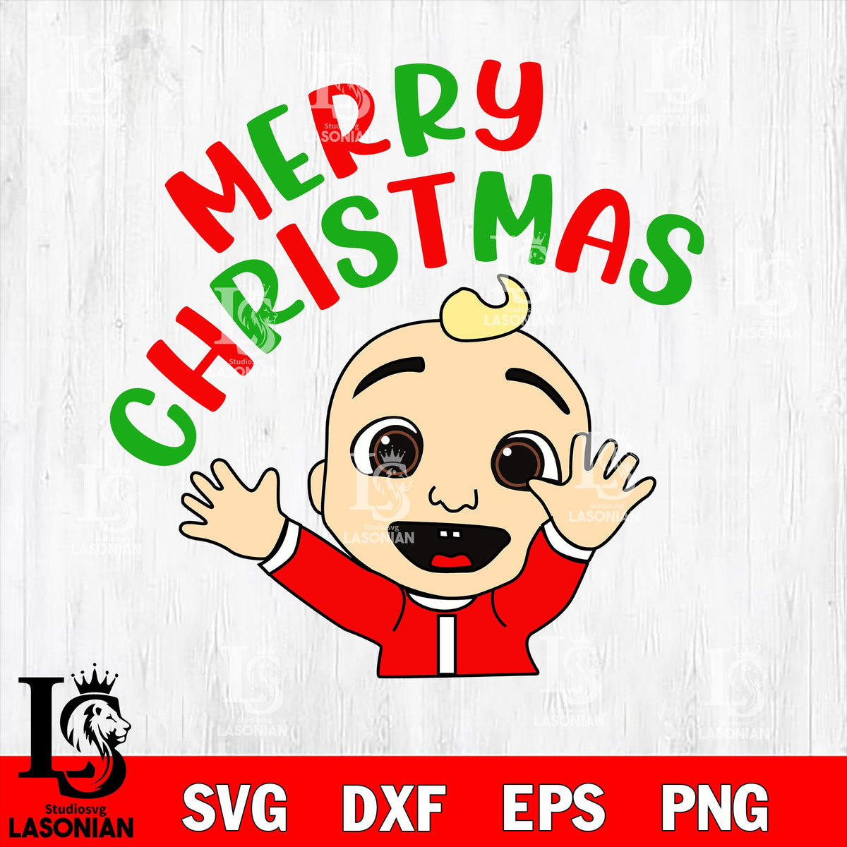 Cocomelon christmas 14 svg eps dxf png file – lasoniansvg