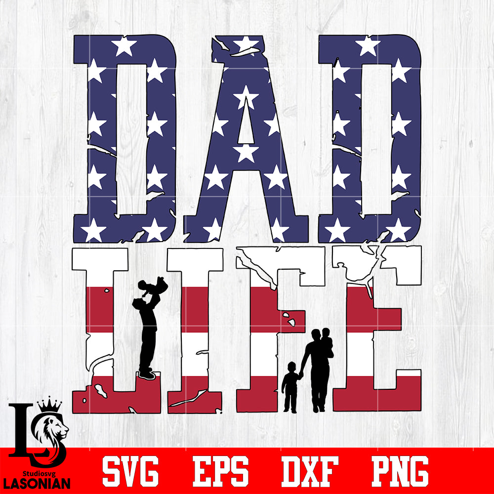 DAD Life svg eps dxf png file , Father day – lasoniansvg