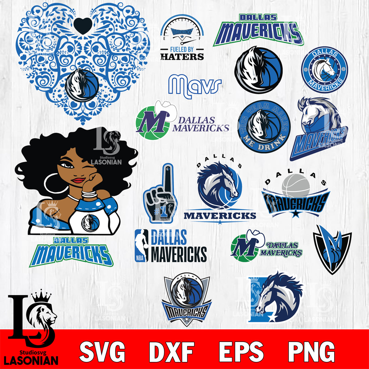 Dallas Mavericks svg eps dxf png file – lasoniansvg