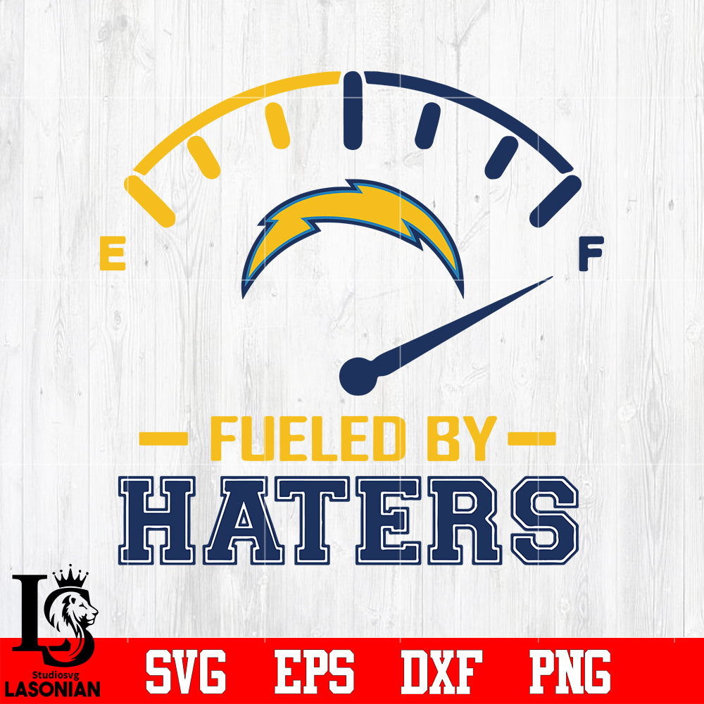 Fueled By Haters Los Angeles Chargers, Los Angeles Chargers svg eps dx ...