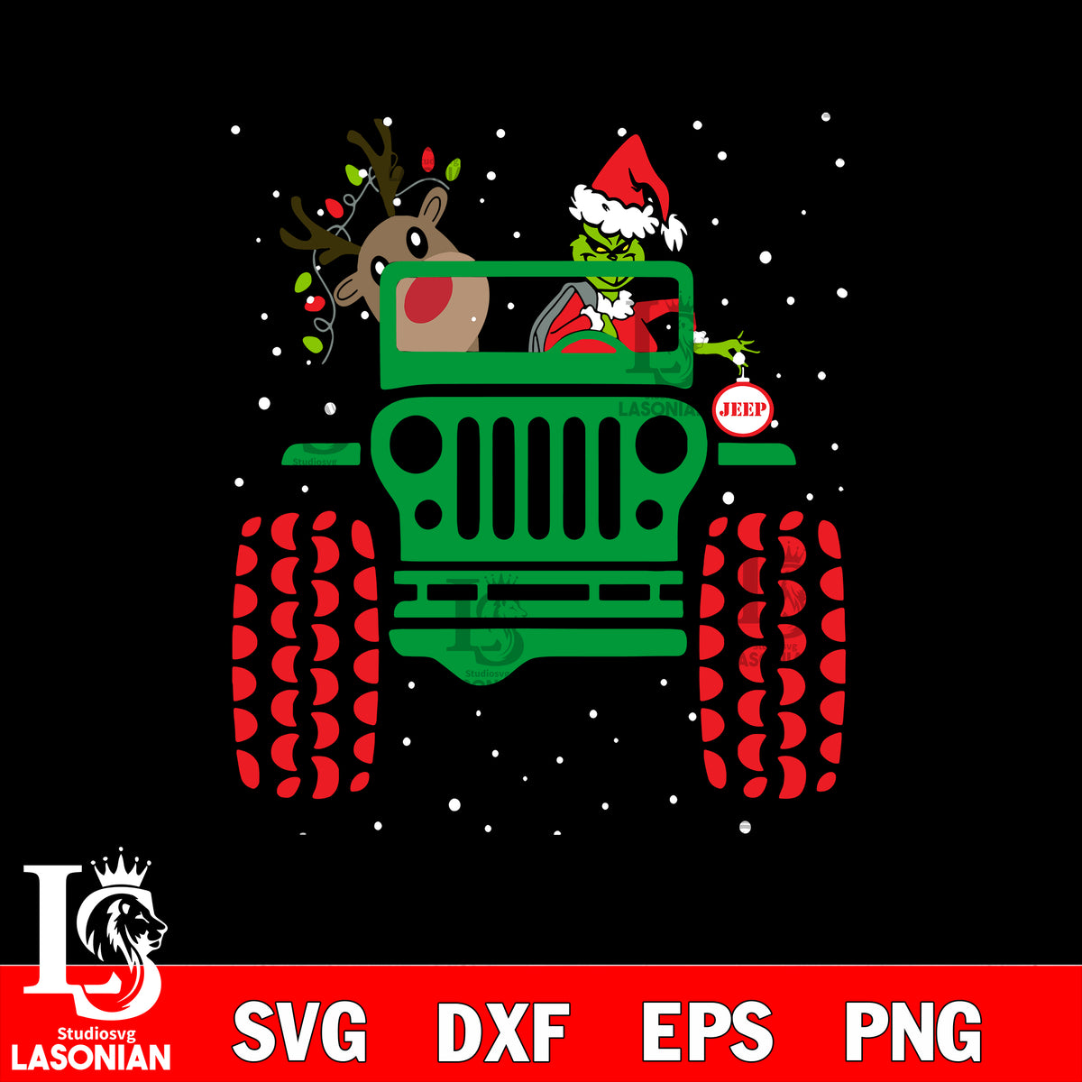 Grinch Drive Jeep SVG, Grinch Christmas svg eps dxf png file – lasoniansvg