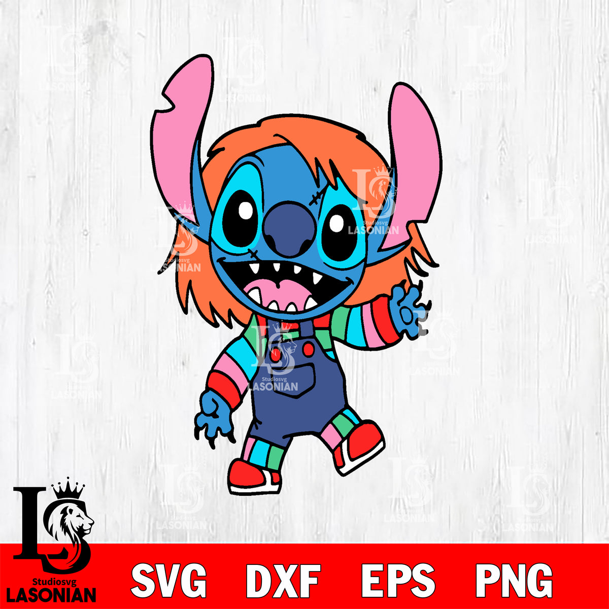 Stitch Chucky Good Guy svg eps dxf png file – lasoniansvg