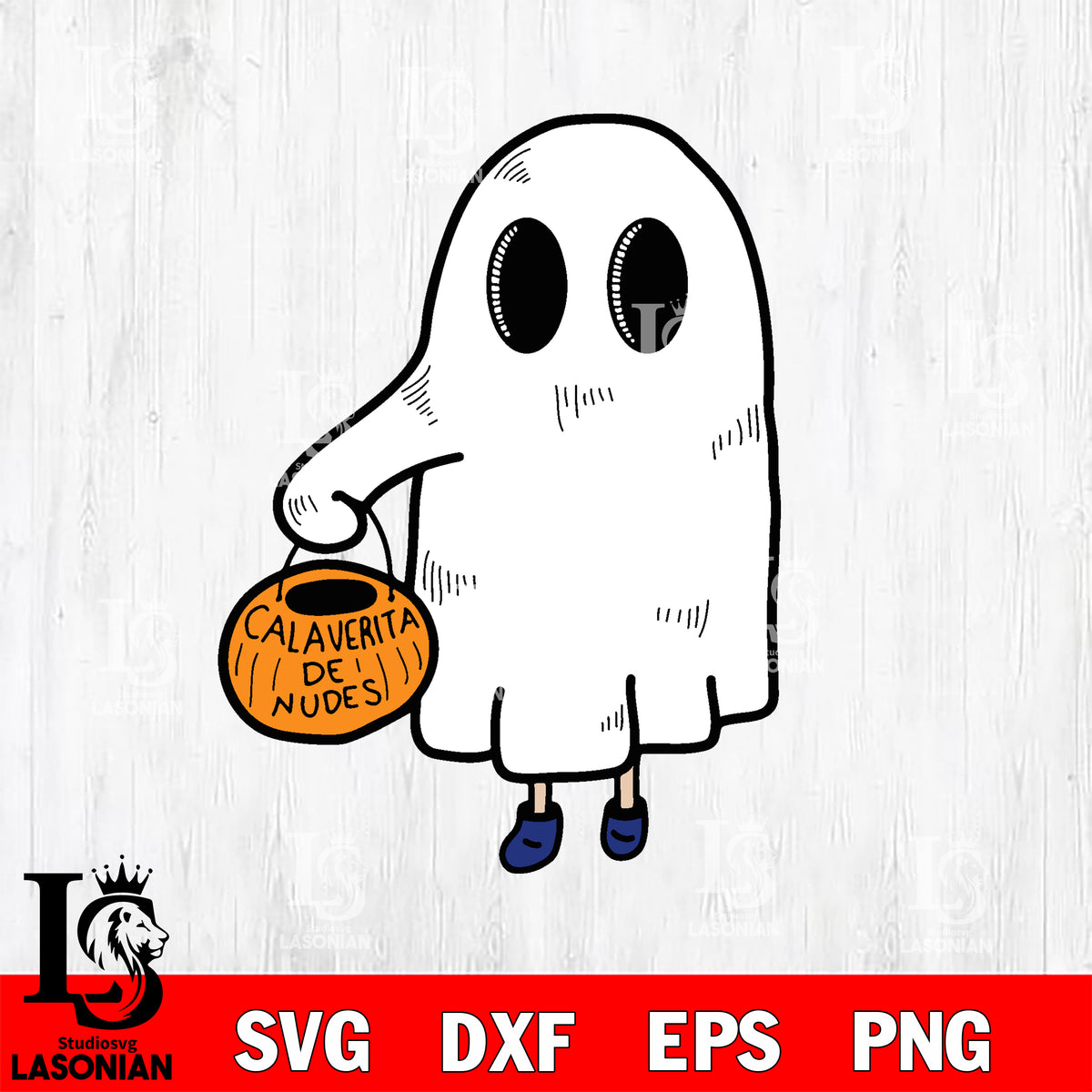 Boo Ghost Calaverita De Nudes svg eps dxf png file – lasoniansvg