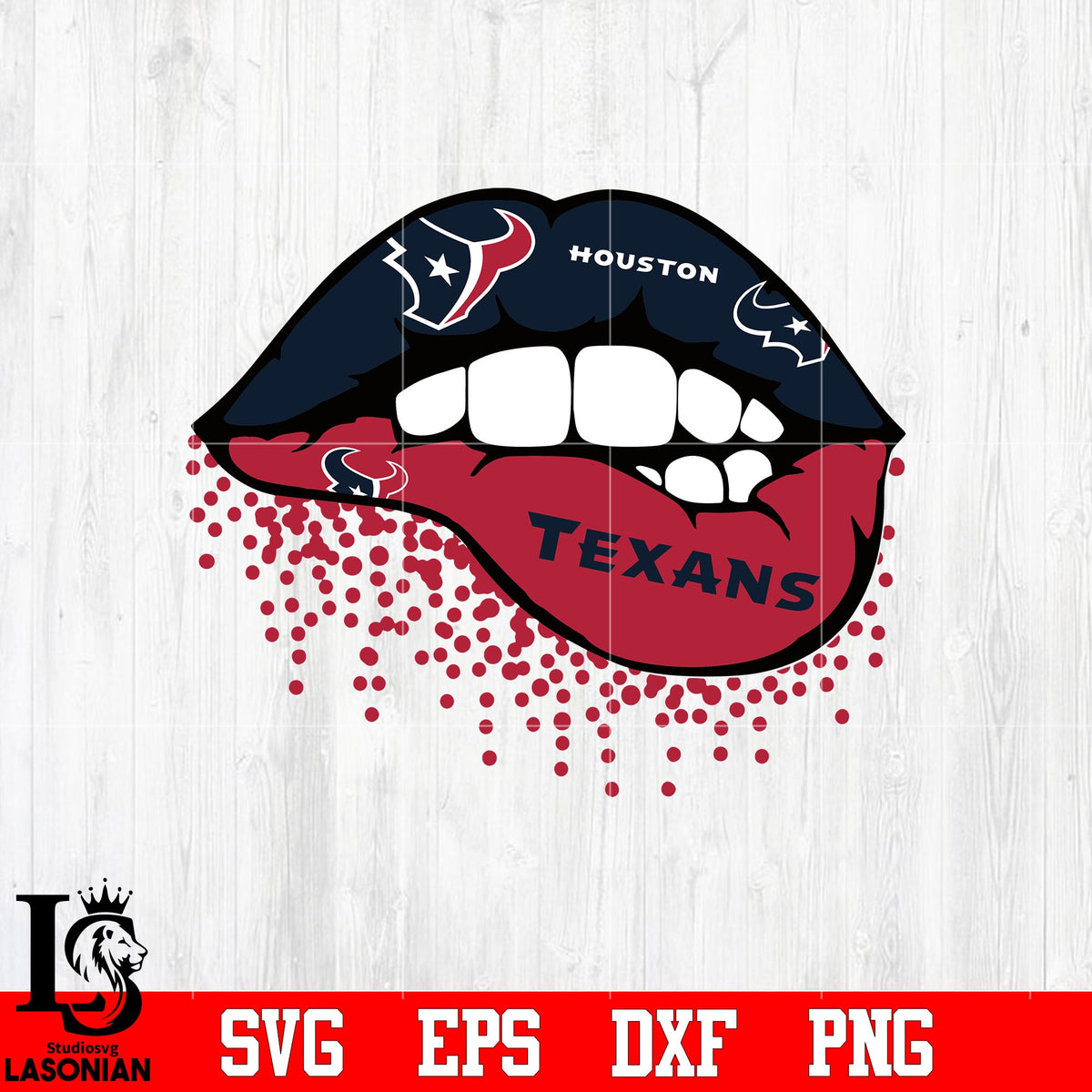Houston Texans lip svg eps dxf png file – lasoniansvg